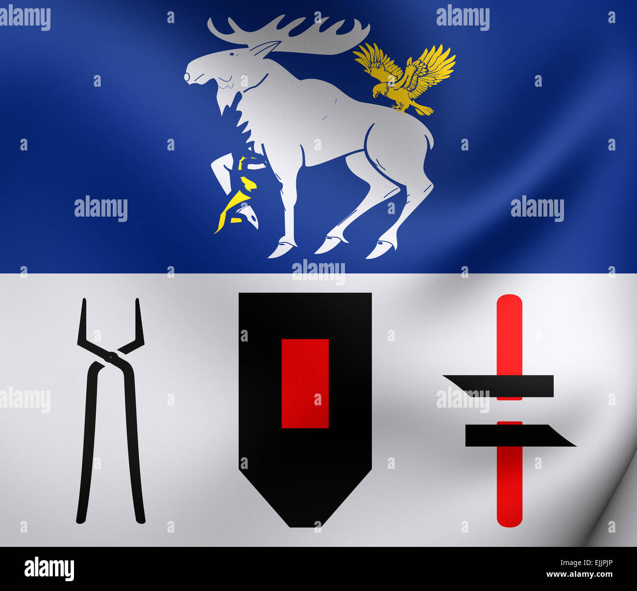 Flagge von jamtland grafschaft -Fotos und -Bildmaterial in hoher ...