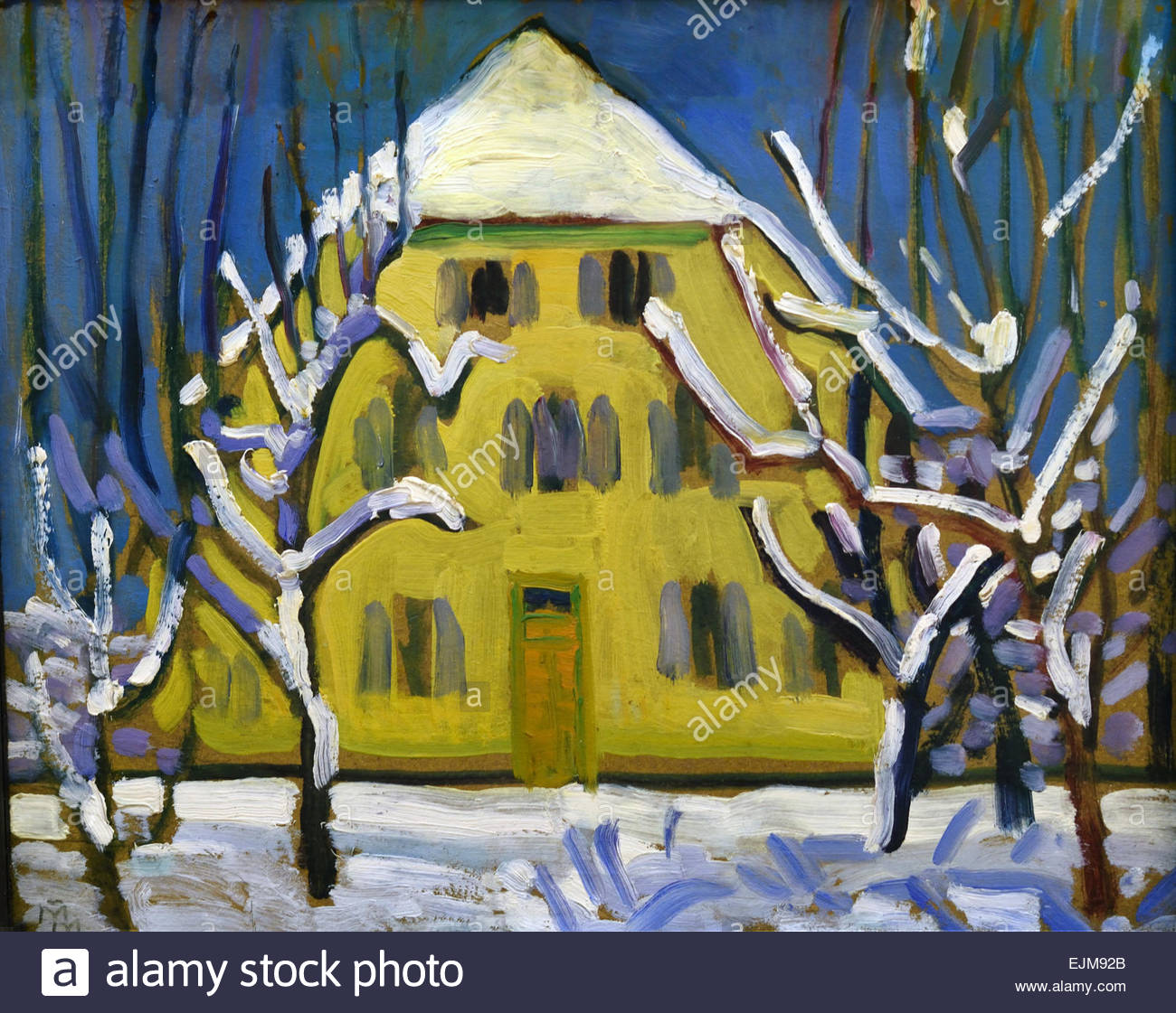 Gabriele Munter Painting Stockfotos & Gabriele Munter Painting Bilder ...