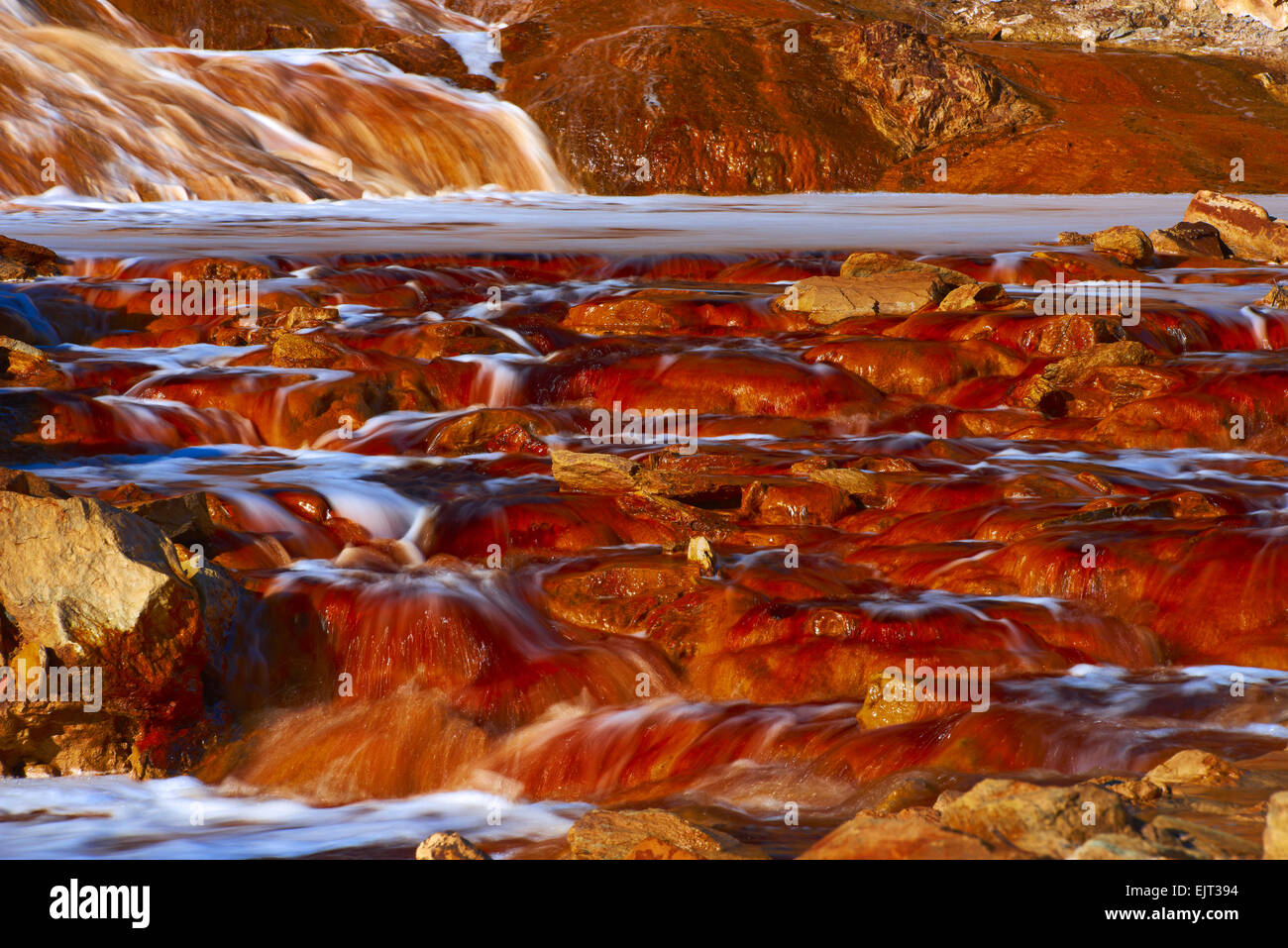 Rio Tinto, Tinto Flusses Rio Tinto-Minen, Provinz Huelva, Andalusien ...