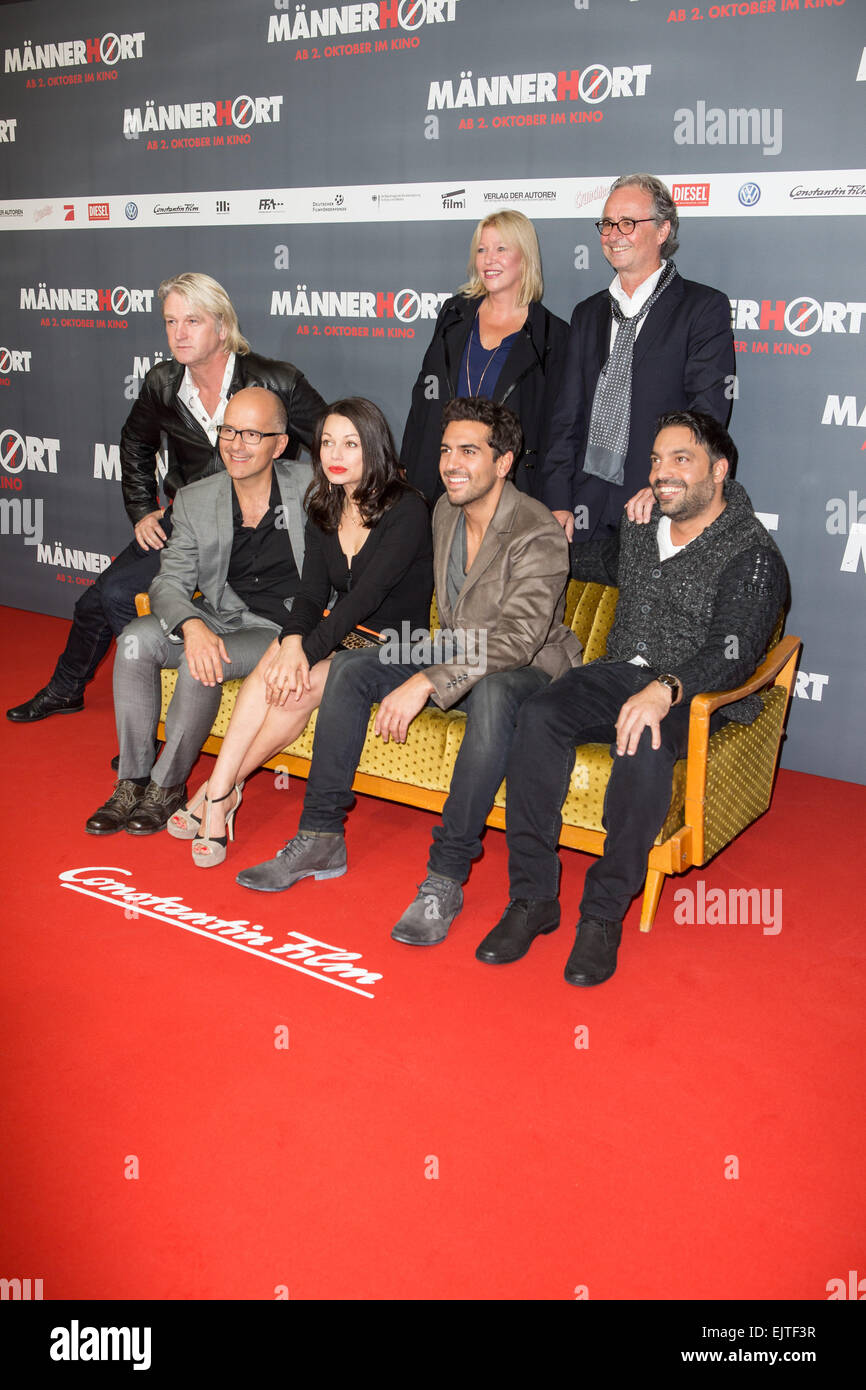 Premiere von Maennerhort im Cubix Kino Featuring: Franziska Meyer Price ...