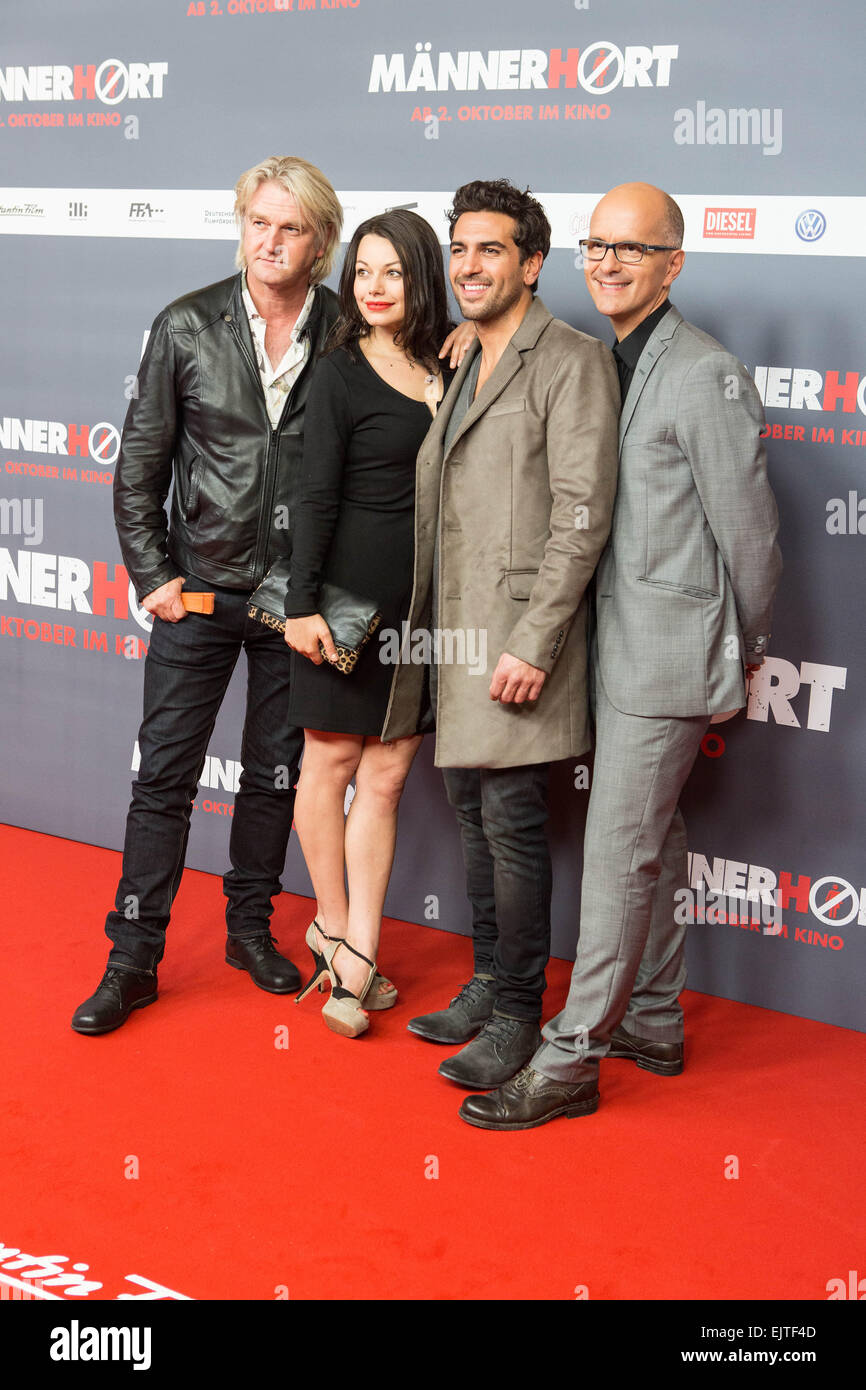 Premiere von Maennerhort im Cubix Kino Featuring: Elyas M Barek ...
