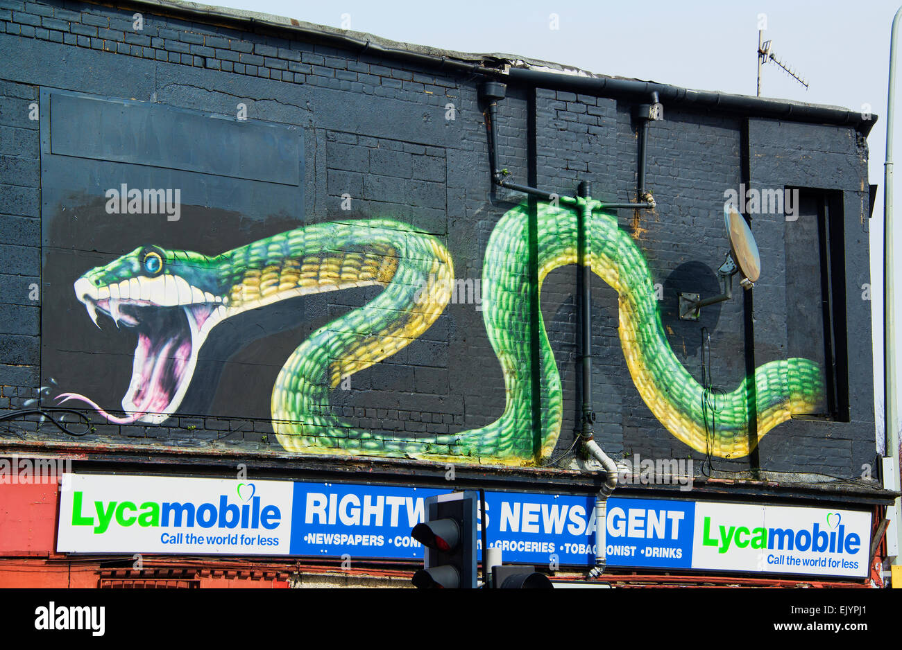 Snake graffiti -Fotos und -Bildmaterial in hoher Auflösung – Alamy