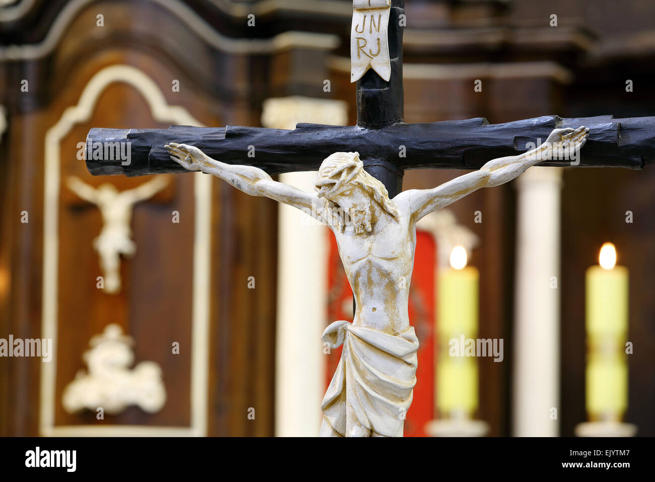 Jesus Gekreuzigt Stockfotos und -bilder Kaufen - Alamy