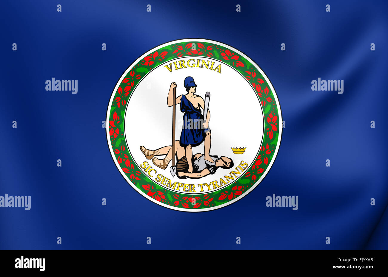 Virginia flagge -Fotos und -Bildmaterial in hoher Auflösung – Alamy