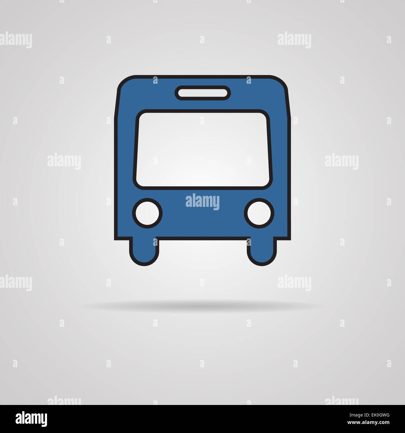 Bus icon sign symbol on -Fotos und -Bildmaterial in hoher Auflösung – Alamy