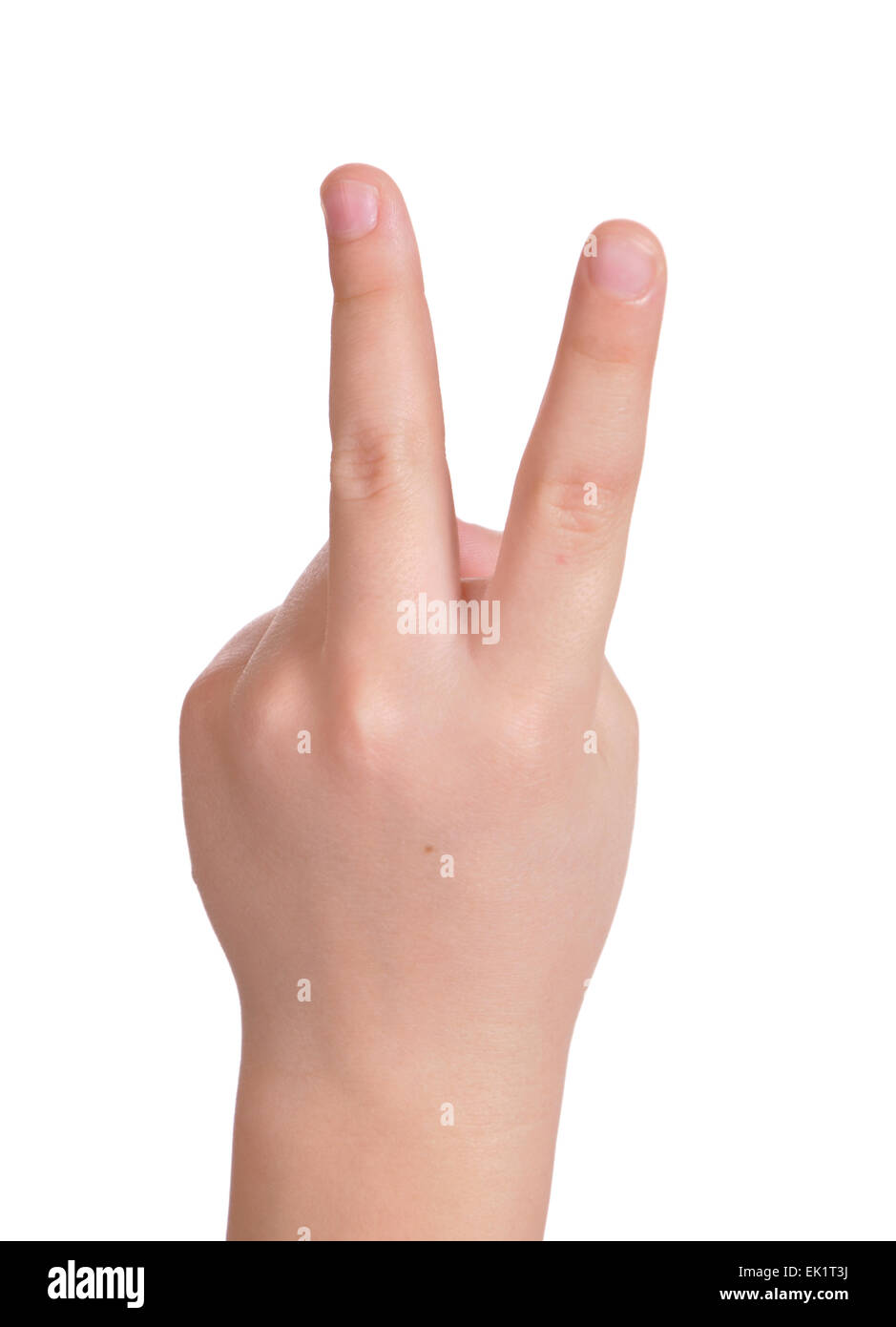 Mit zwei fingern -Fotos und -Bildmaterial in hoher Auflösung – Alamy