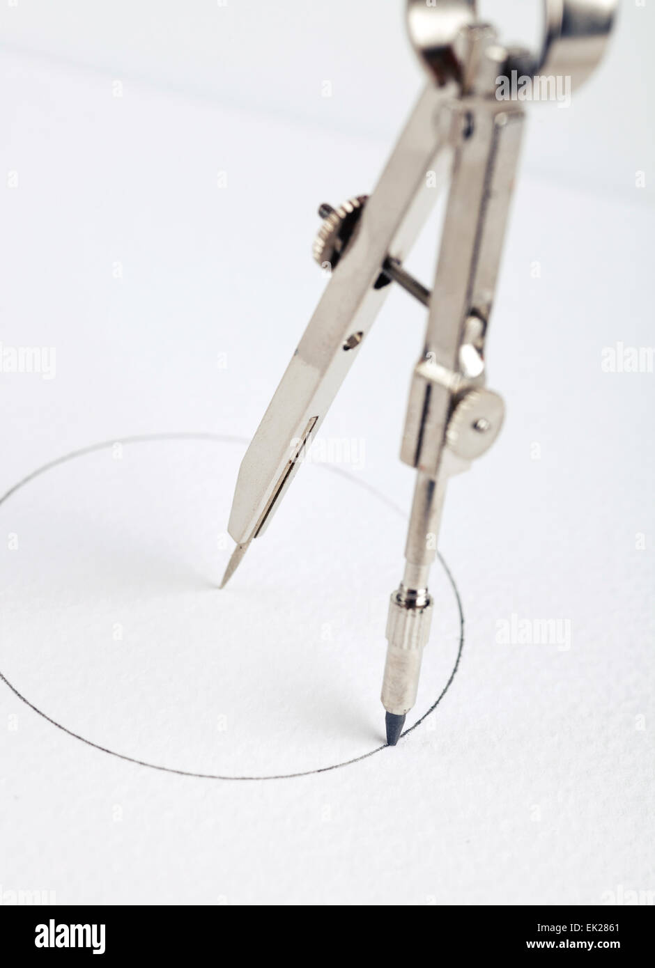 Zirkel zeichnen Kreis Stockfotografie - Alamy