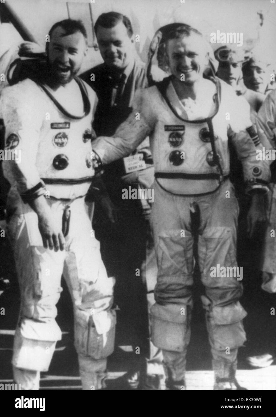 Frank F Borman und James A Lovell Stockfotos und -bilder Kaufen - Alamy