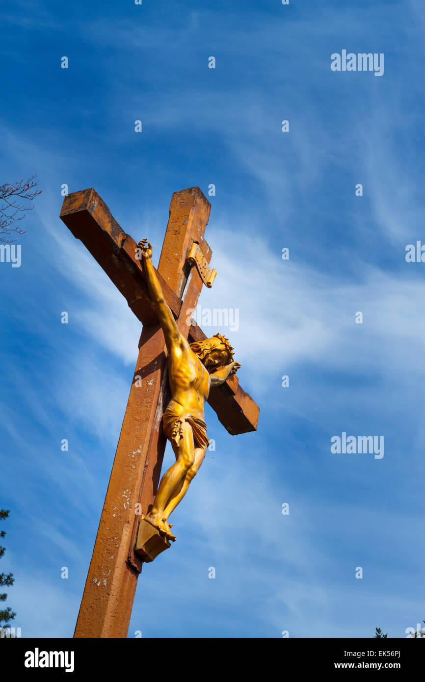 Jesus and crucifixion -Fotos und -Bildmaterial in hoher Auflösung – Alamy