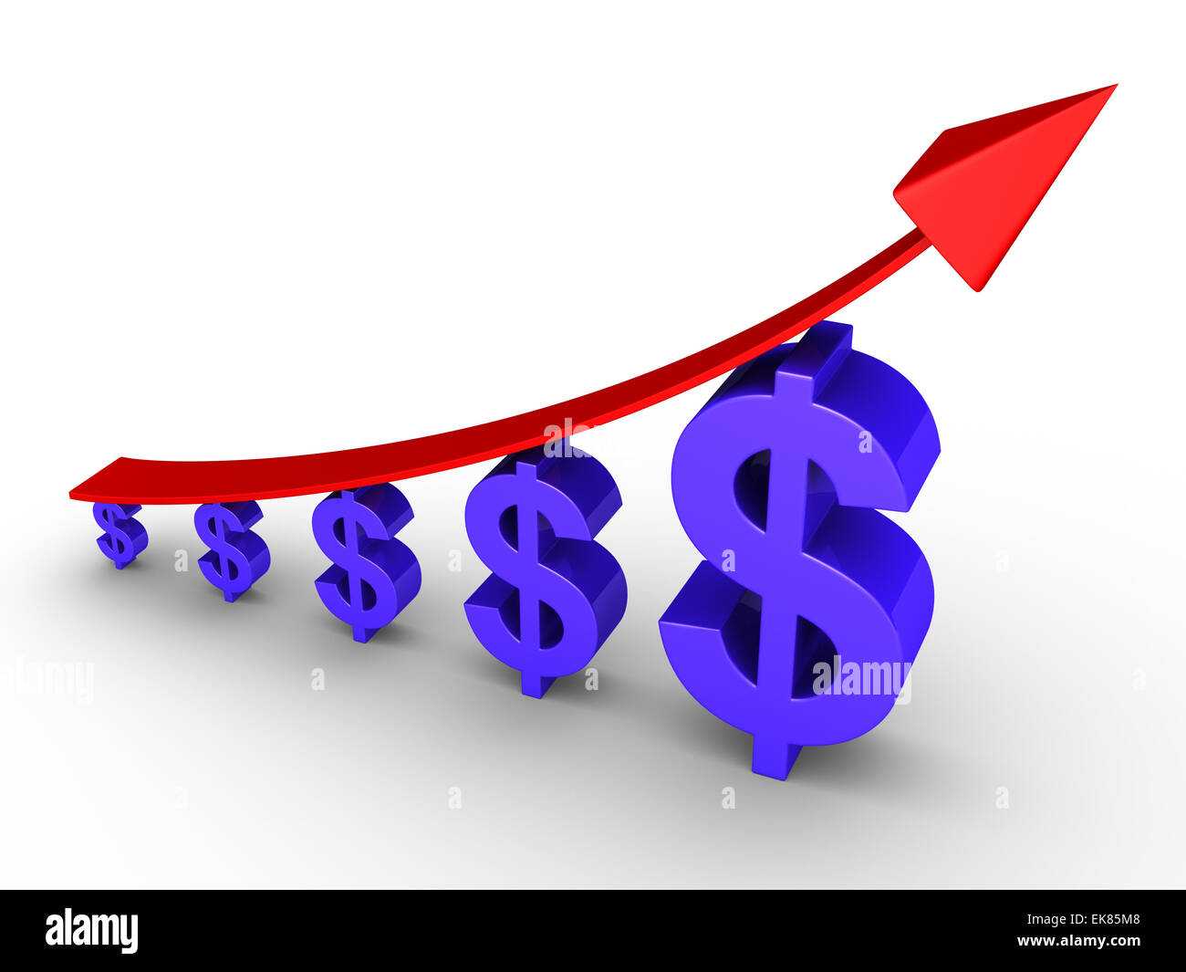 Steigender graph -Fotos und -Bildmaterial in hoher Auflösung – Alamy