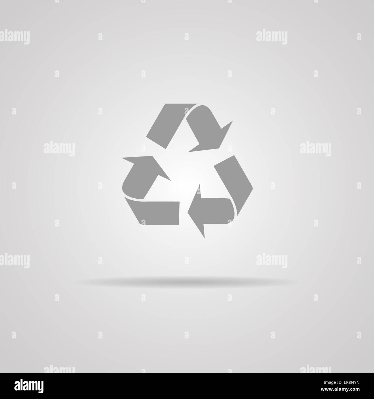 Vektor-Recycling-Zeichen oder Symbol Stockfotografie - Alamy