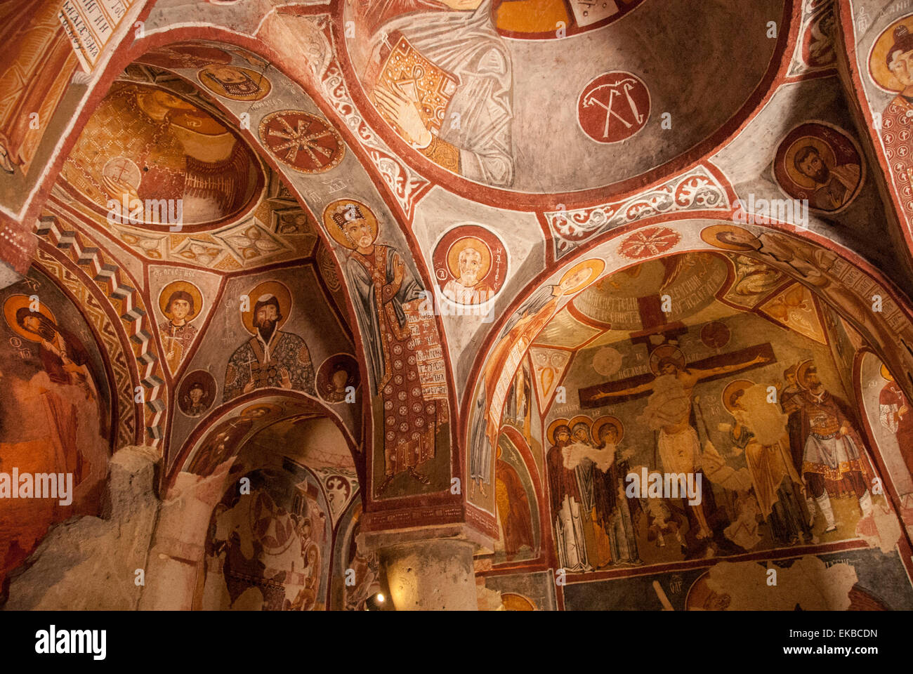 Apple-Kirche, Göreme, UNESCO-Weltkulturerbe, Kappadokien, Anatolien ...