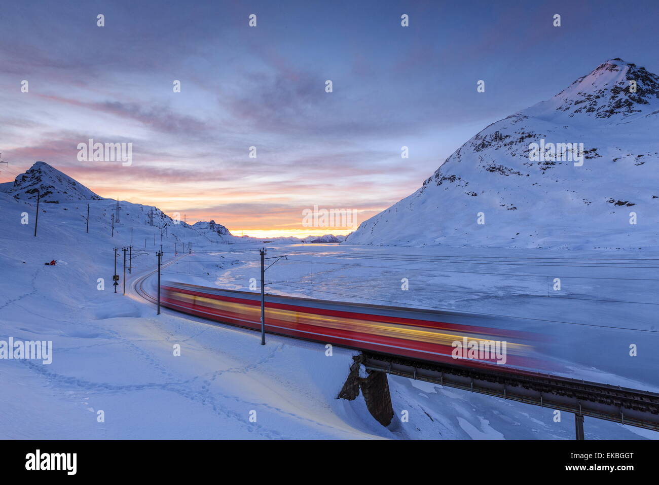 Bernina express trail -Fotos und -Bildmaterial in hoher Auflösung – Alamy
