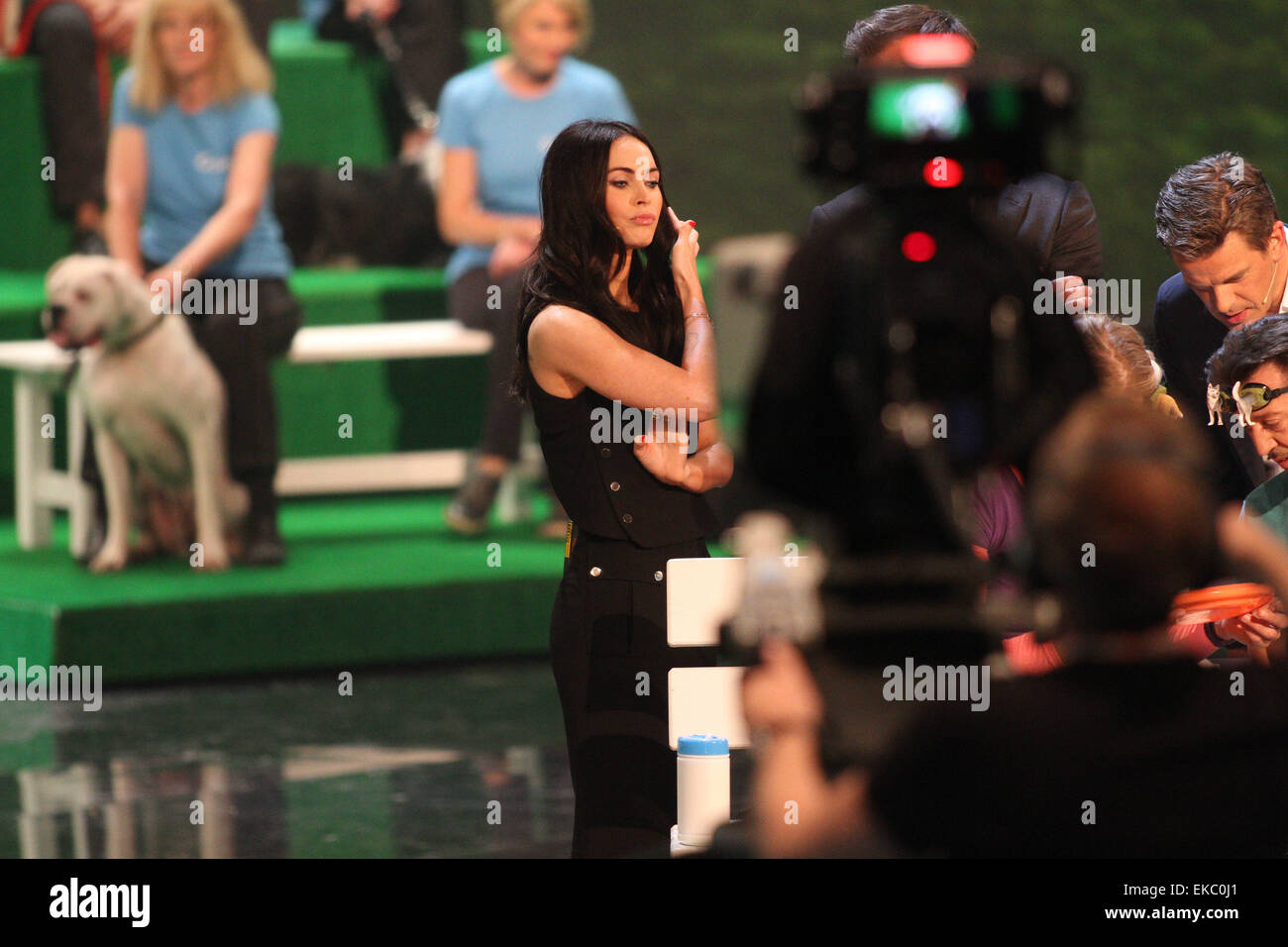 Deutschen ZDF-TV-show "Wetten, dass...." in Messehalle 1 auf der Messe ...