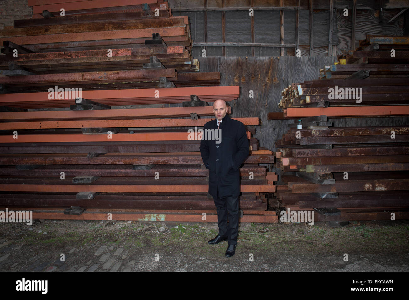 8. April 2015 - Bronx, New York, USA - KEITH RUBENSTEIN, einer der ...