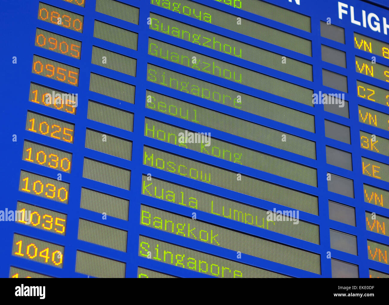 Ankunftszeitplan der fluggesellschaft -Fotos und -Bildmaterial in hoher ...