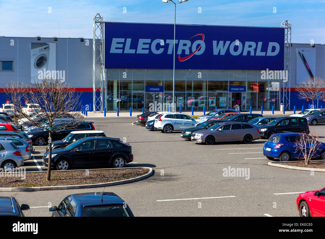 Electro World Logo Stockfotos und -bilder Kaufen - Alamy