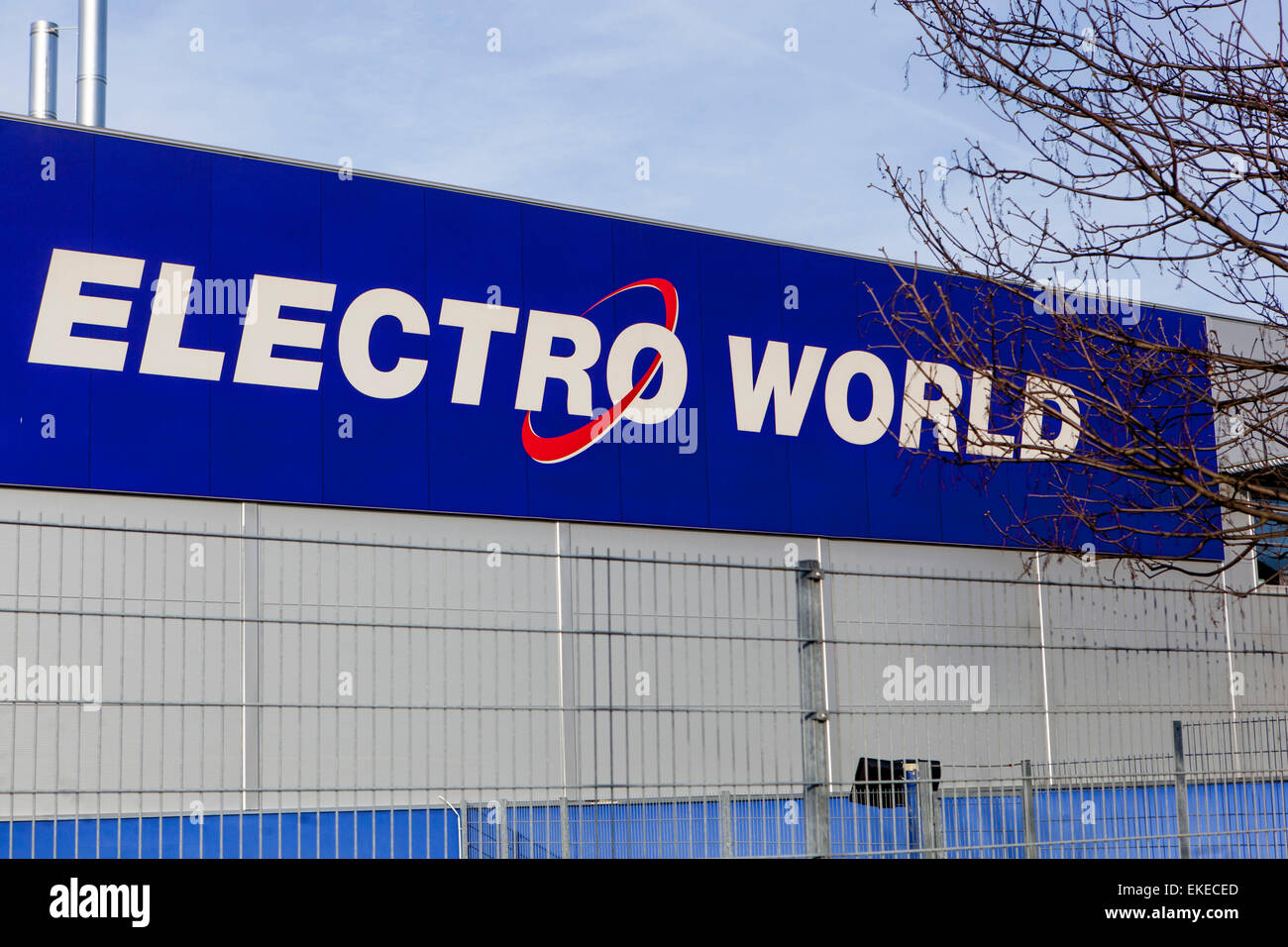 Electro world logo -Fotos und -Bildmaterial in hoher Auflösung – Alamy