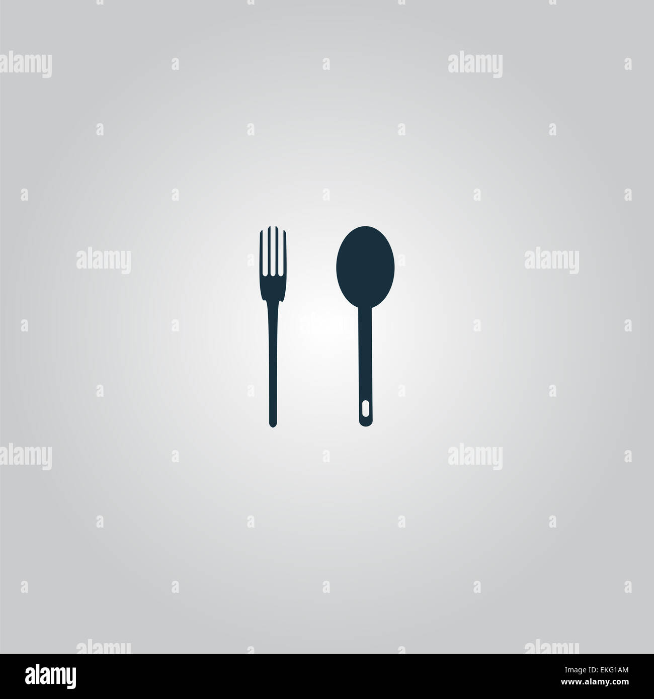 Essen mit löffel und gabel vektor -Fotos und -Bildmaterial in hoher ...