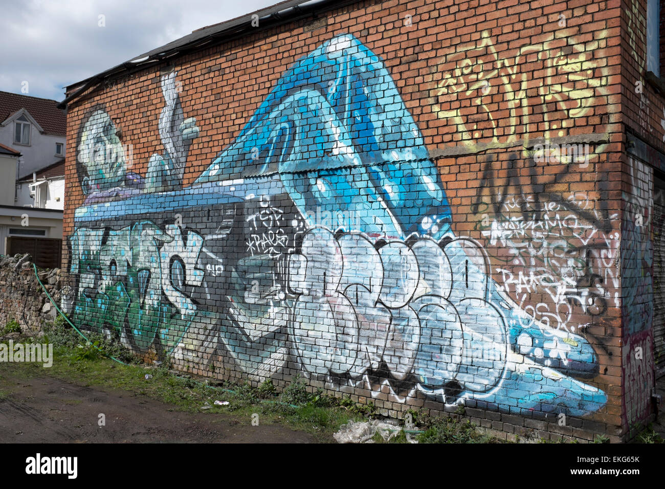 Cardiff street art -Fotos und -Bildmaterial in hoher Auflösung – Alamy