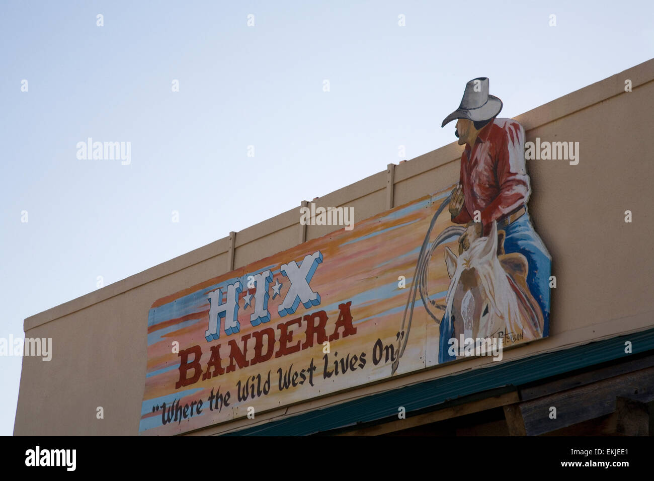 Die kleinen Hill Country Bandera selbst verkündet die Cowboy-Hauptstadt ...