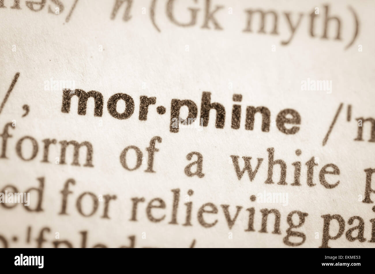 Morphine drug -Fotos und -Bildmaterial in hoher Auflösung – Alamy