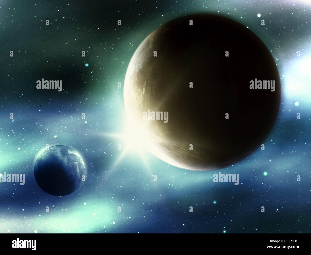 Planet und stern -Fotos und -Bildmaterial in hoher Auflösung – Alamy