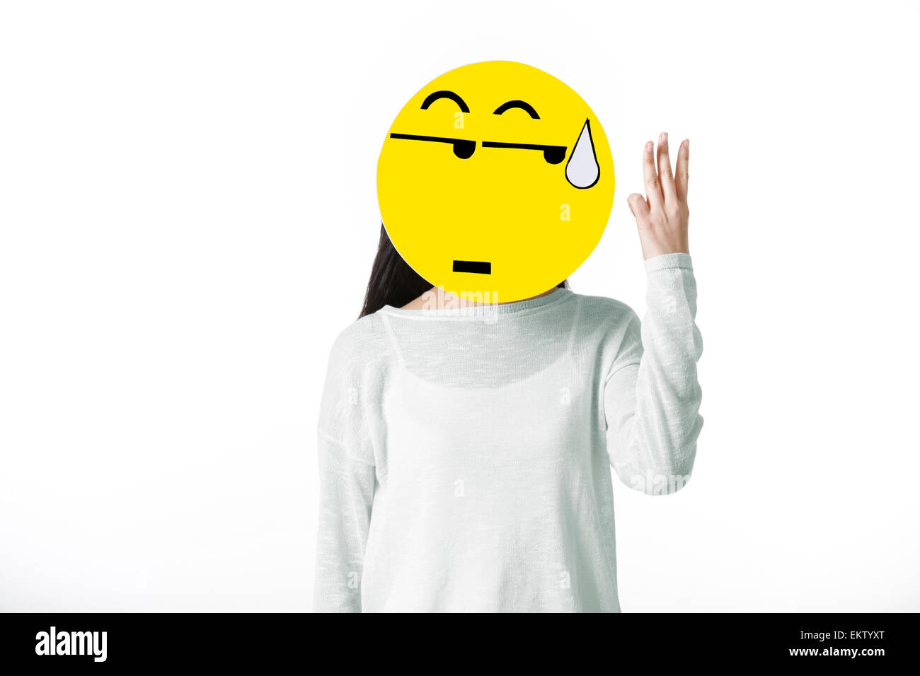 Verlegenes emoticon -Fotos und -Bildmaterial in hoher Auflösung – Alamy