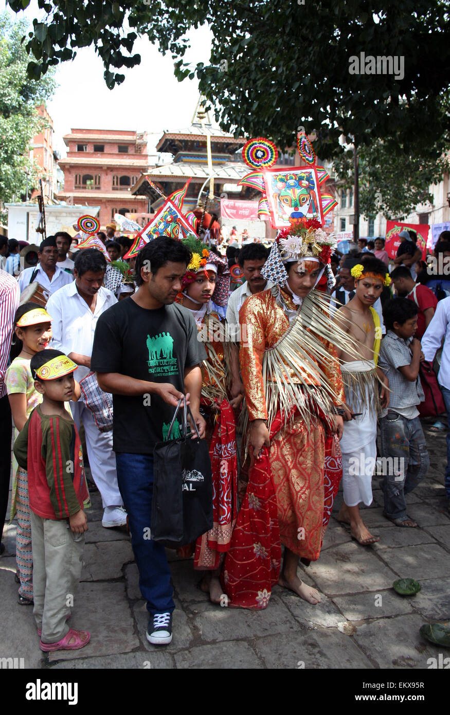 Gai jatra festival -Fotos und -Bildmaterial in hoher Auflösung – Alamy