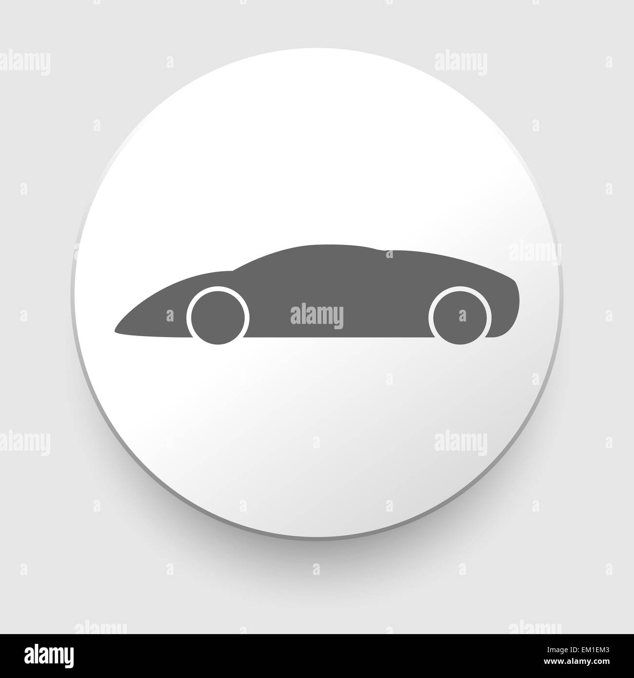 Cartoon auto symbol Schwarzweiß-Stockfotos und -bilder - Alamy