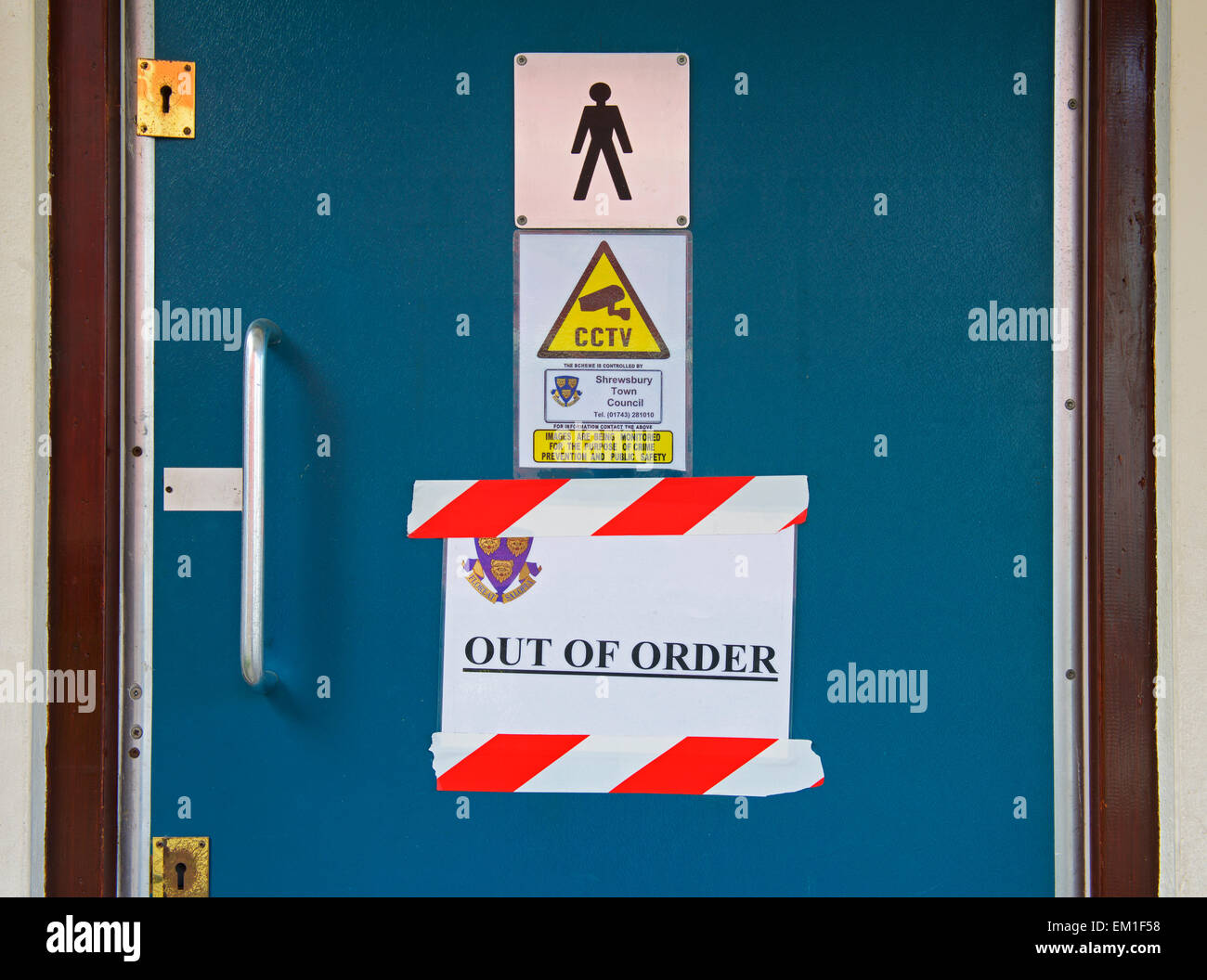 Out of order sign toilet -Fotos und -Bildmaterial in hoher Auflösung ...