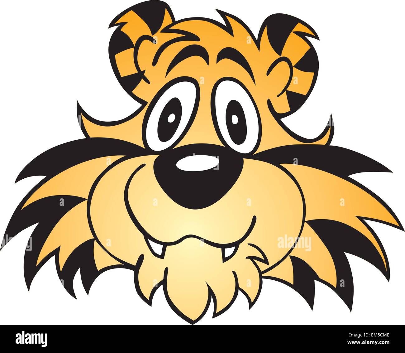 Cute tiger head cartoon -Fotos und -Bildmaterial in hoher Auflösung – Alamy