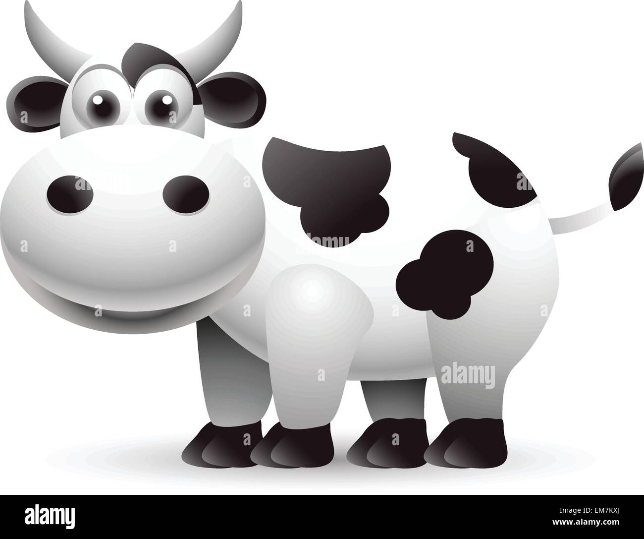 Cartoon kuh -Fotos und -Bildmaterial in hoher Auflösung – Alamy