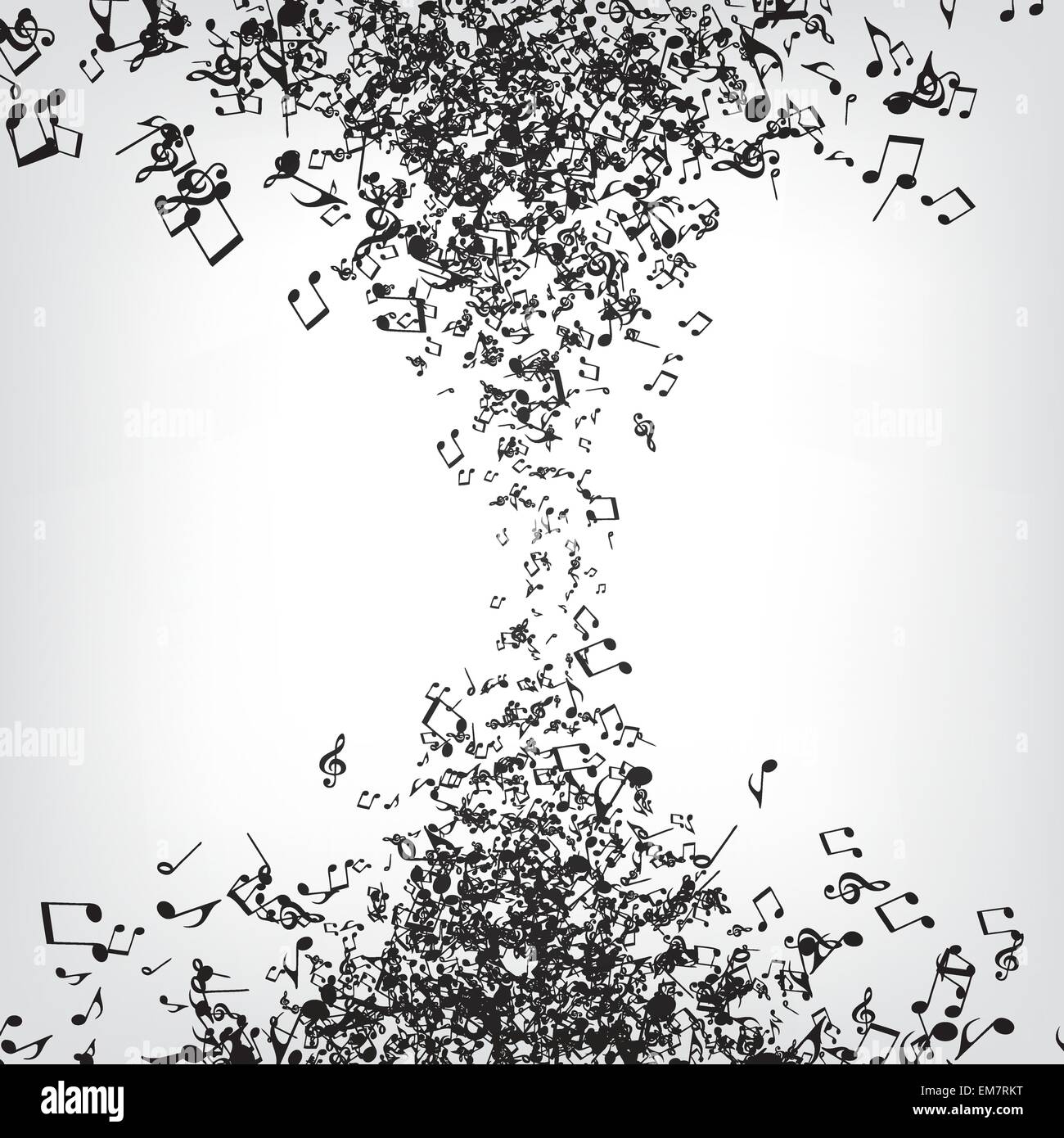 Music notes texture -Fotos und -Bildmaterial in hoher Auflösung – Alamy