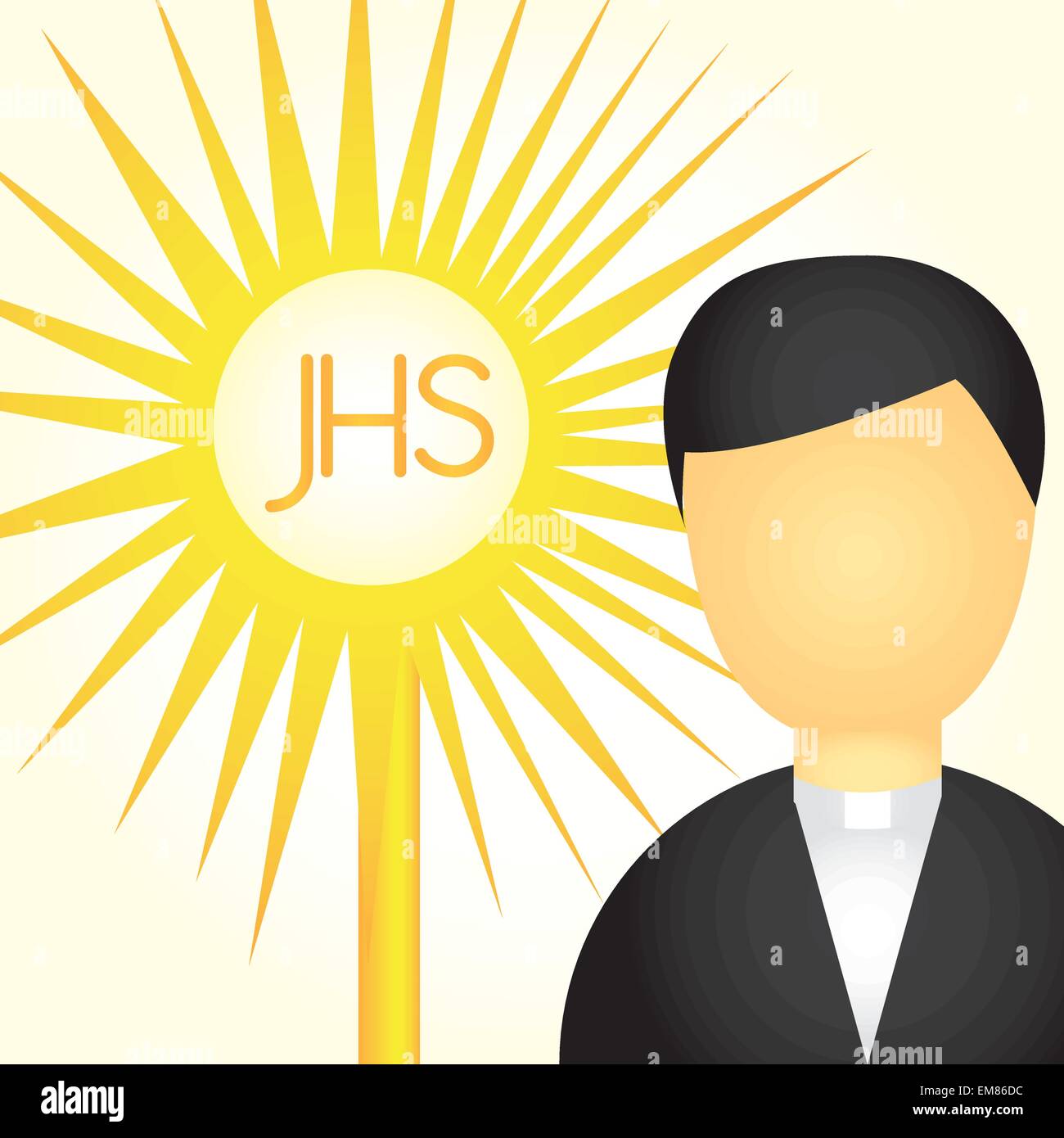 Priest blessed sacrament -Fotos und -Bildmaterial in hoher Auflösung – Alamy