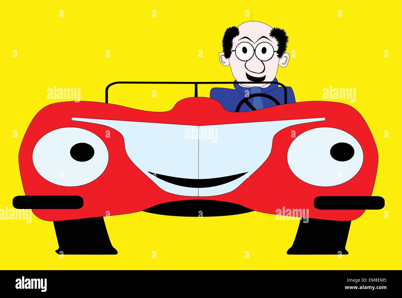 Mein neues auto Stock-Vektorgrafiken kaufen - Alamy