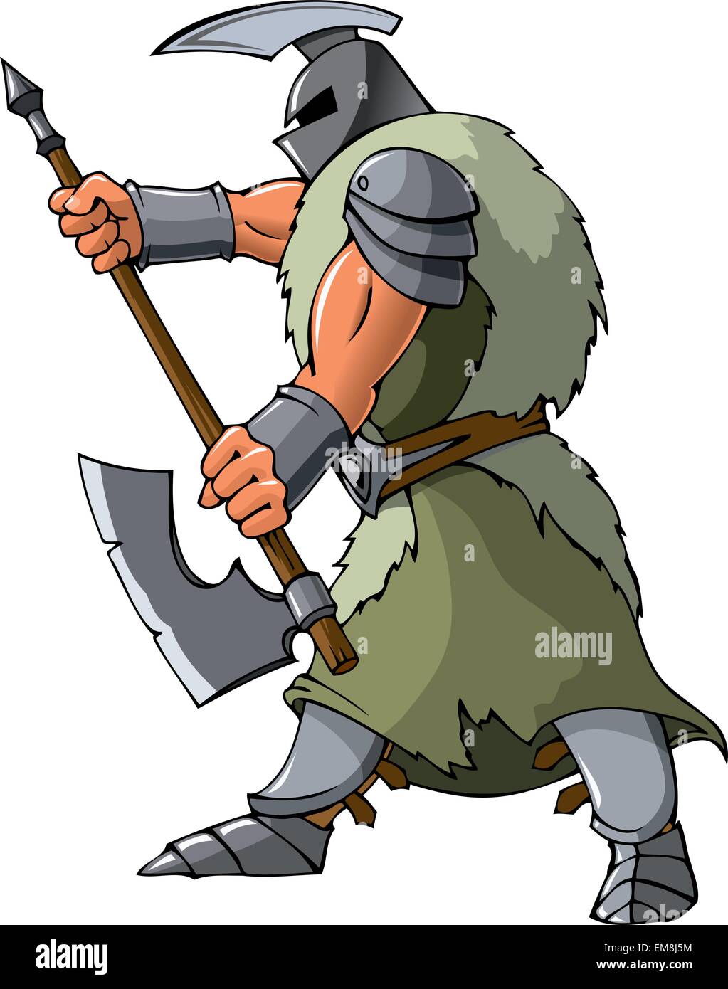 Medieval suit of armour Stock-Vektorgrafiken kaufen - Alamy