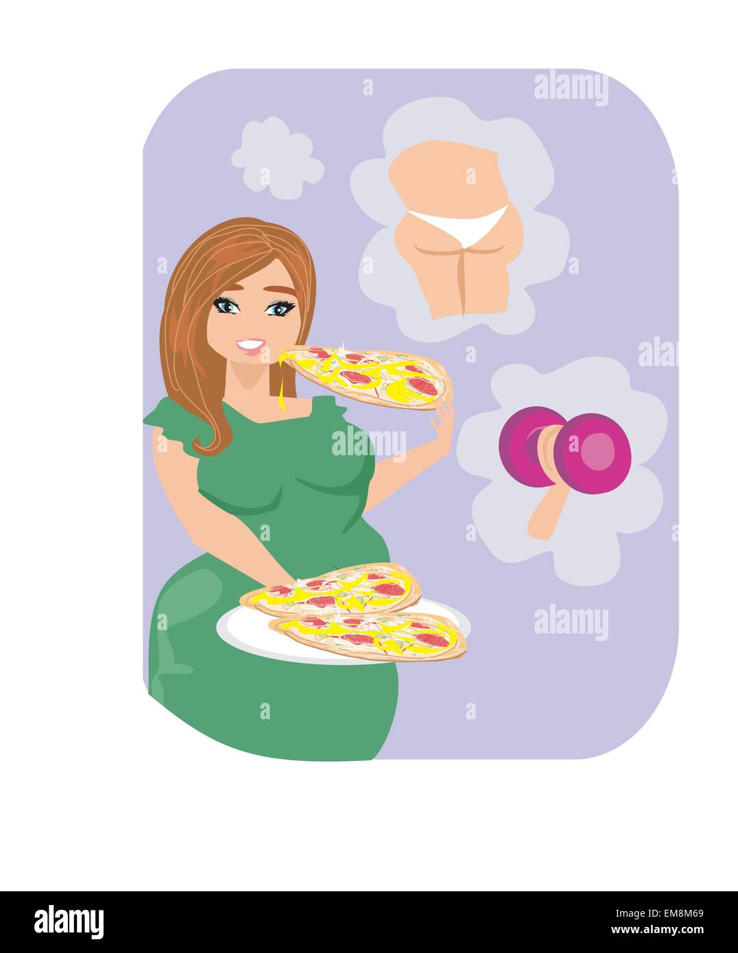 Dicke Mädchen Bikini Stock Vektorgrafiken Kaufen Alamy 7369