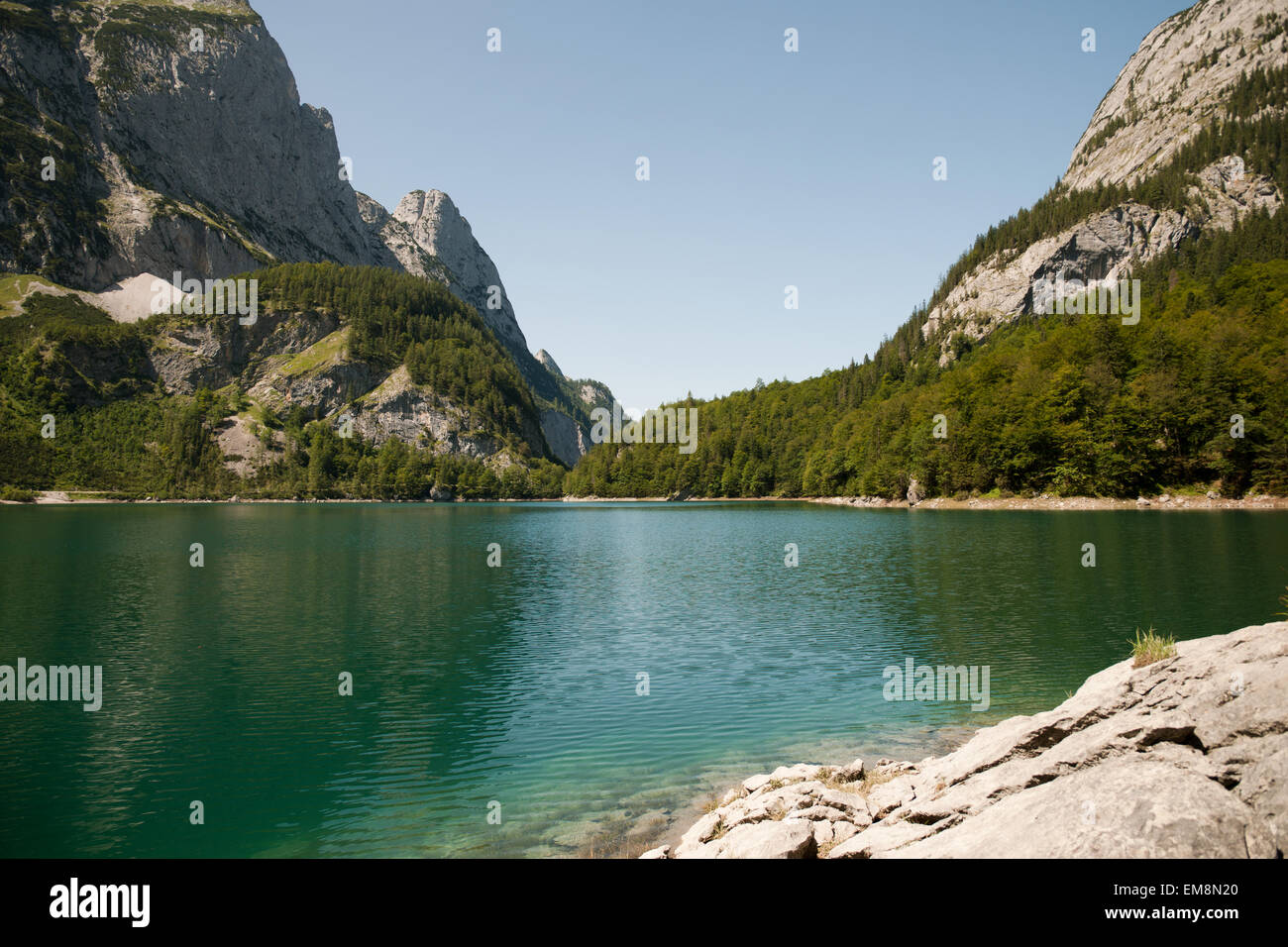 Hinterer Gosausee Mit Gosaukamm, Gosau, Oberösterreich, Österreich ...