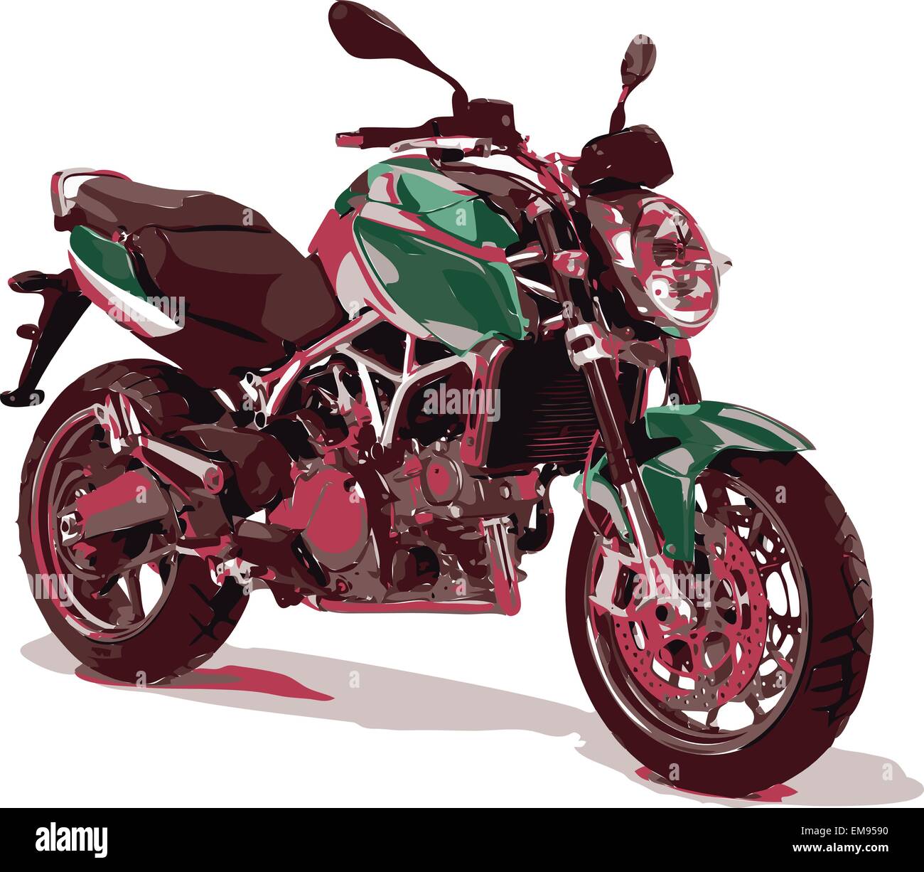 Super motard Stock-Vektorgrafiken kaufen - Alamy