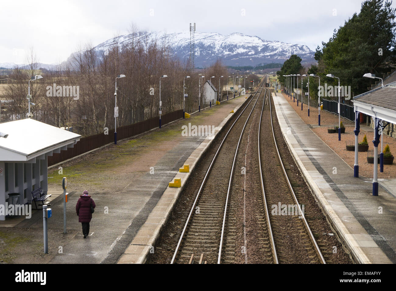 Kingussie station -Fotos und -Bildmaterial in hoher Auflösung – Alamy