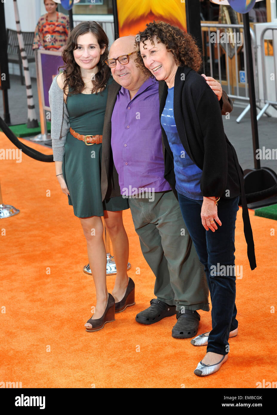 Los Angeles Ca 19 Februar 2012 Danny Devito And Frau Rhea Perlman