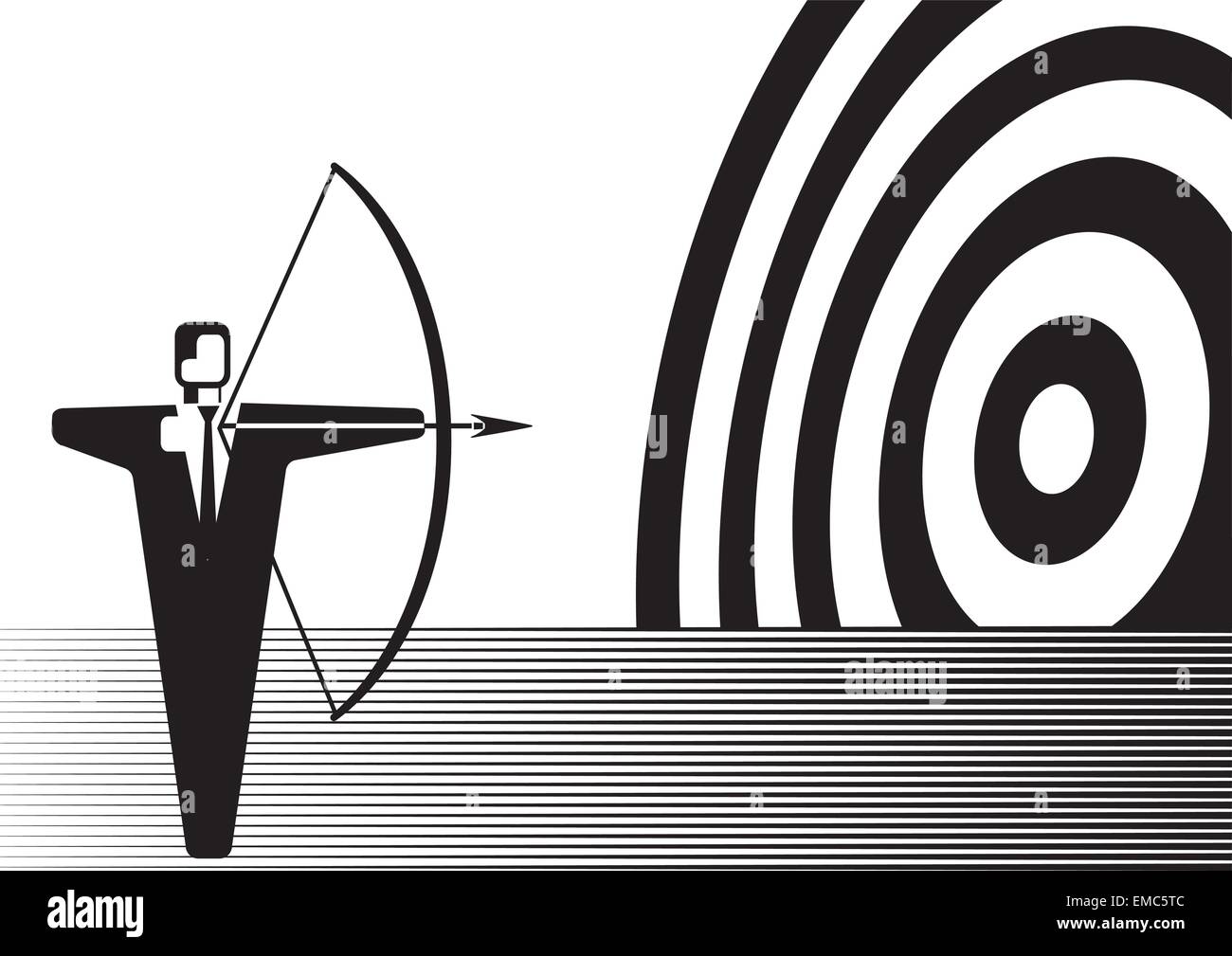 Erfolgreiche kontrolle Stock-Vektorgrafiken kaufen - Alamy