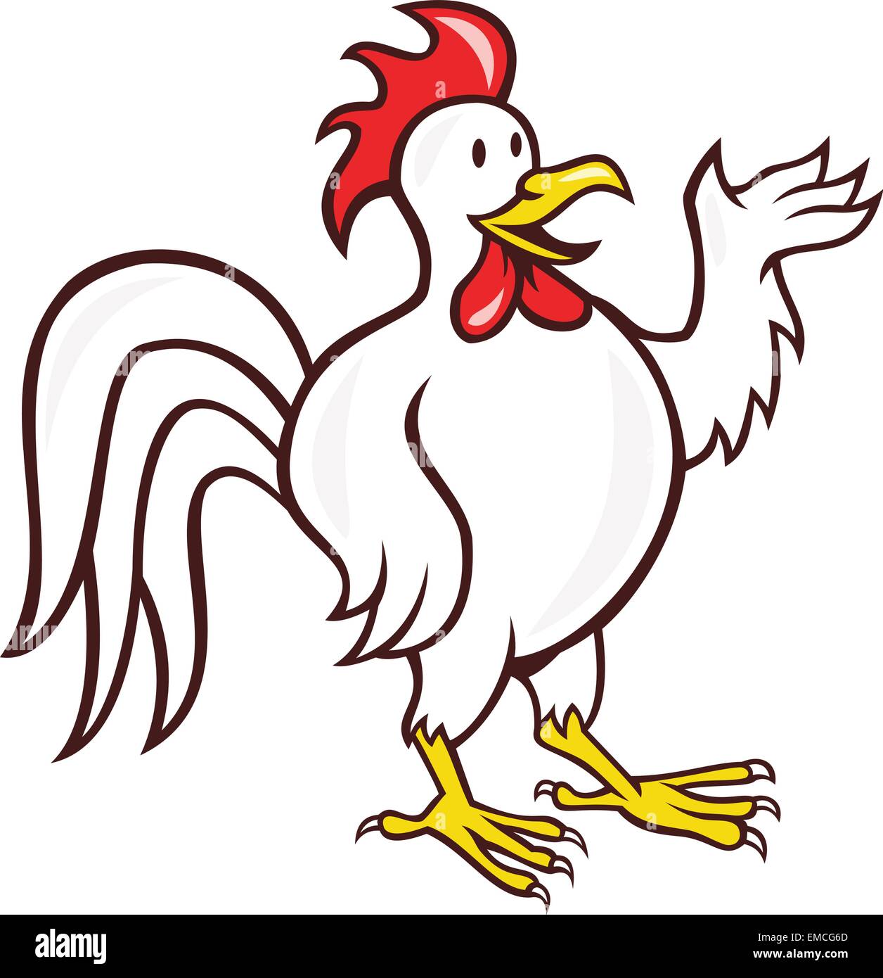 Der kampfhahn Stock-Vektorgrafiken kaufen - Alamy