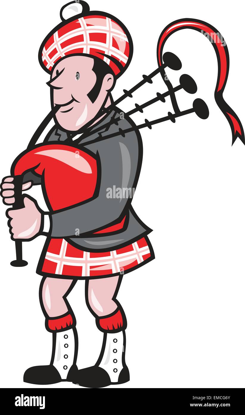 Scotsman cartoon Stock-Vektorgrafiken kaufen - Alamy