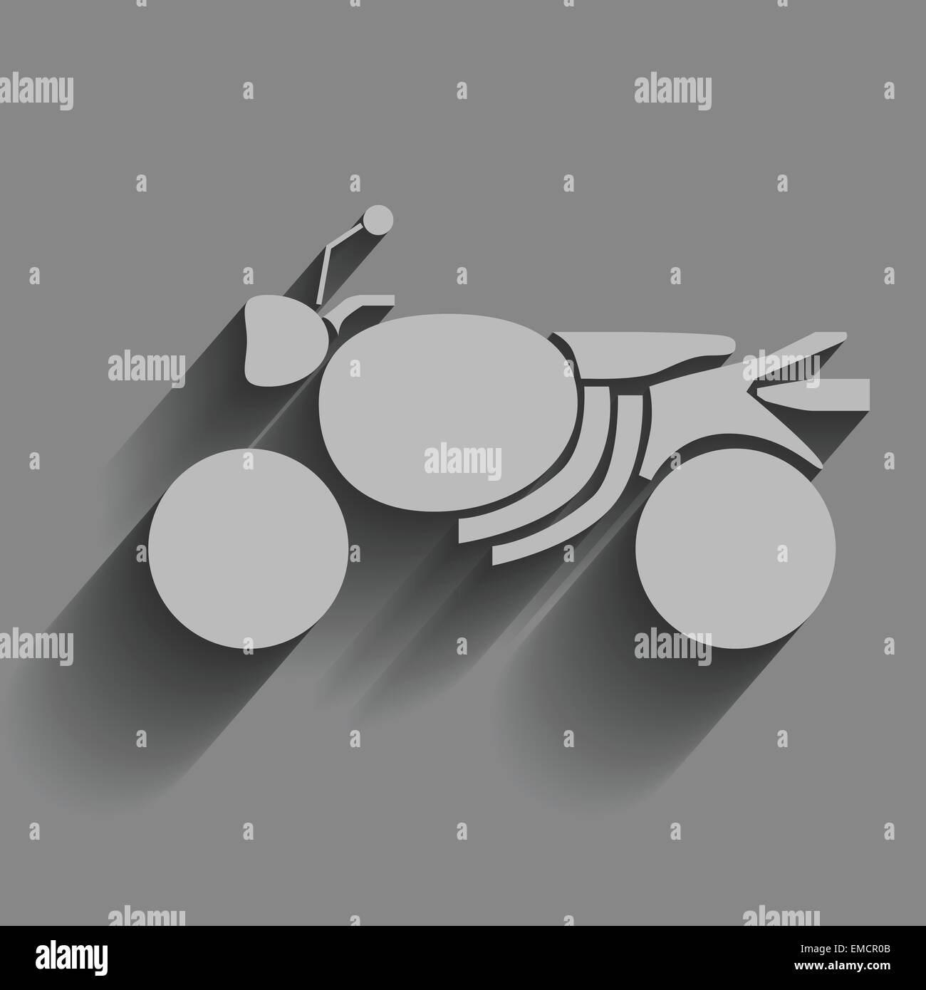 Motorbike Pictogram Stockfotos und -bilder Kaufen - Alamy