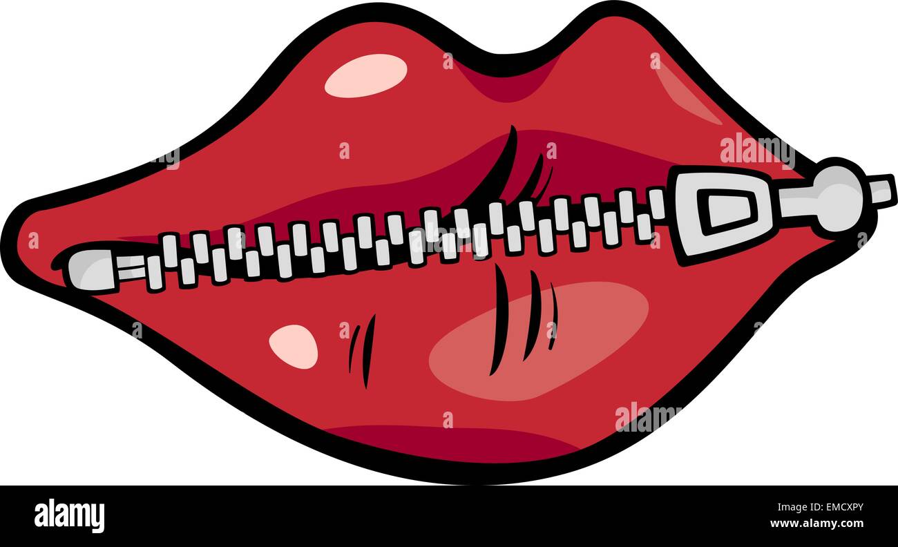 Cartoon lips Stock-Vektorgrafiken kaufen - Alamy