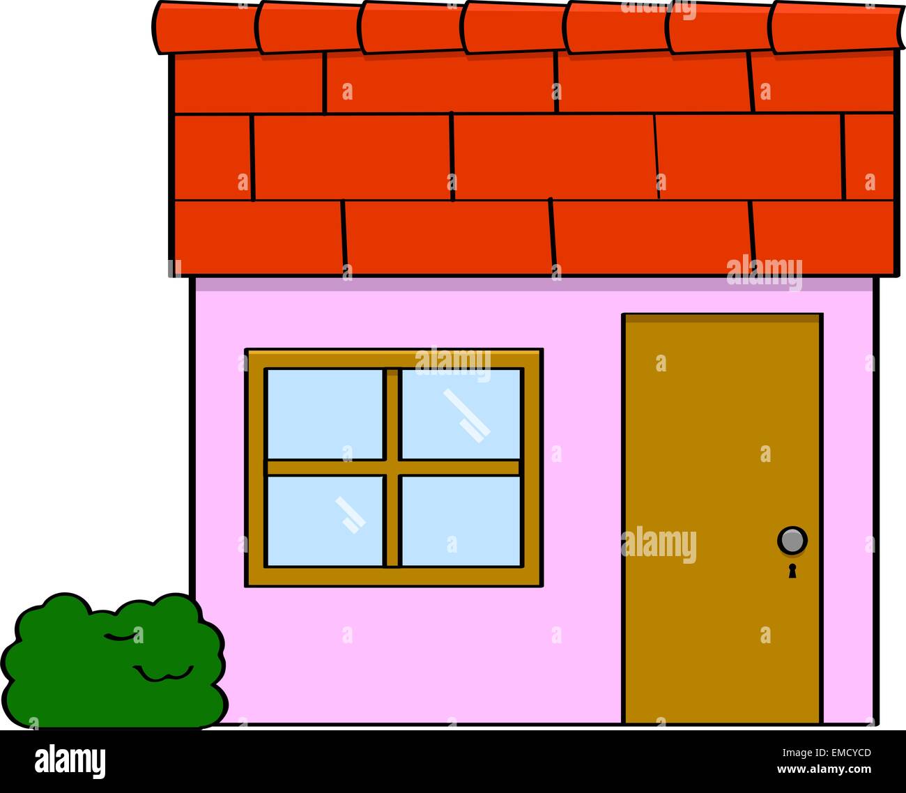 Cartoon house -Fotos und -Bildmaterial in hoher Auflösung – Alamy