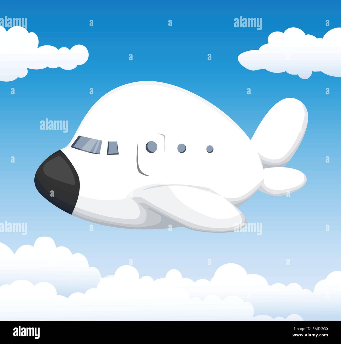 Cartoon flugzeug -Fotos und -Bildmaterial in hoher Auflösung – Alamy