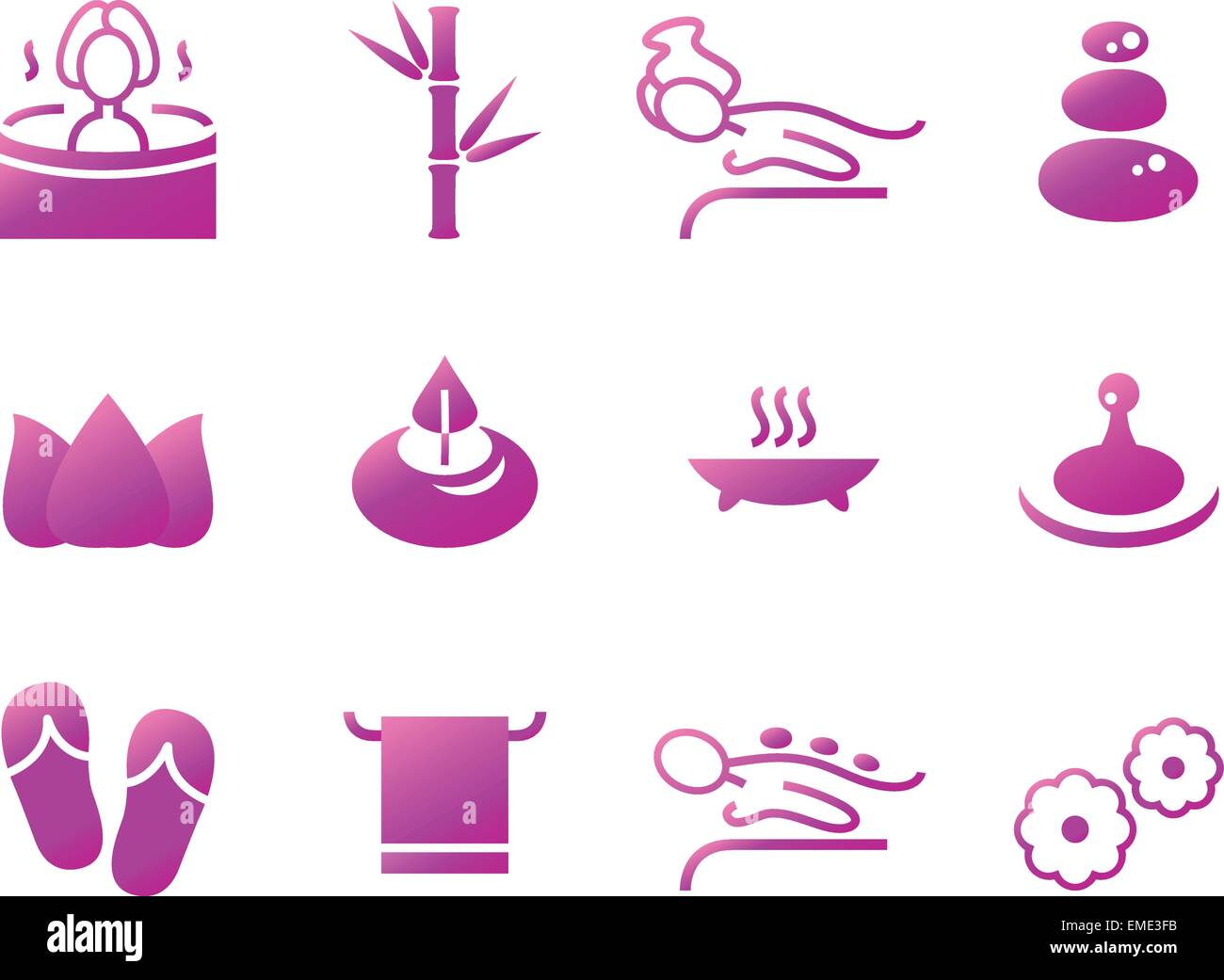 Illustrazione di simbolo di sauna Stock-Vektorgrafiken kaufen - Alamy